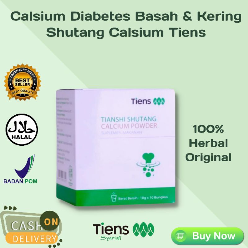 Jual Tianshi Shutang Calsium Powder Susu Diabetes Rendah Gula Basah dan ...