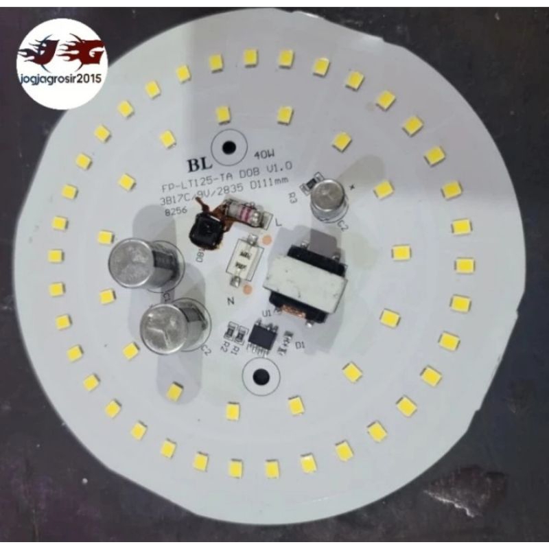 Jual mesin lampu pcb led AC 40 watt 9v travo | Shopee Indonesia