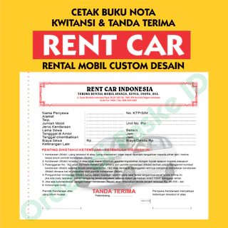 Jual Kwitansi Rental Mobil Terlengkap & Harga Terbaru Juni 2024 ...