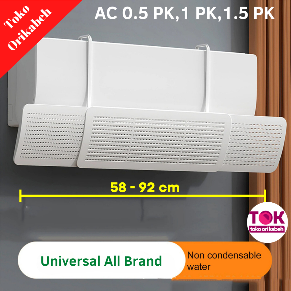 Jual Reflektor AC Anti Angin Langsung – Pengarah Udara AC Adjustable ...