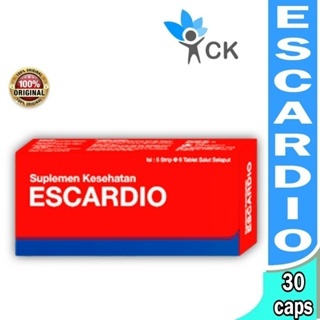 Jual ESCARDIO box isi 30 - suplemen kesehatan jantung | Shopee Indonesia
