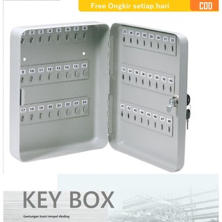 Jual Key Box KRISBOW 48 slot Kotak Penyimpan Kunci Box gantungan kunci ...