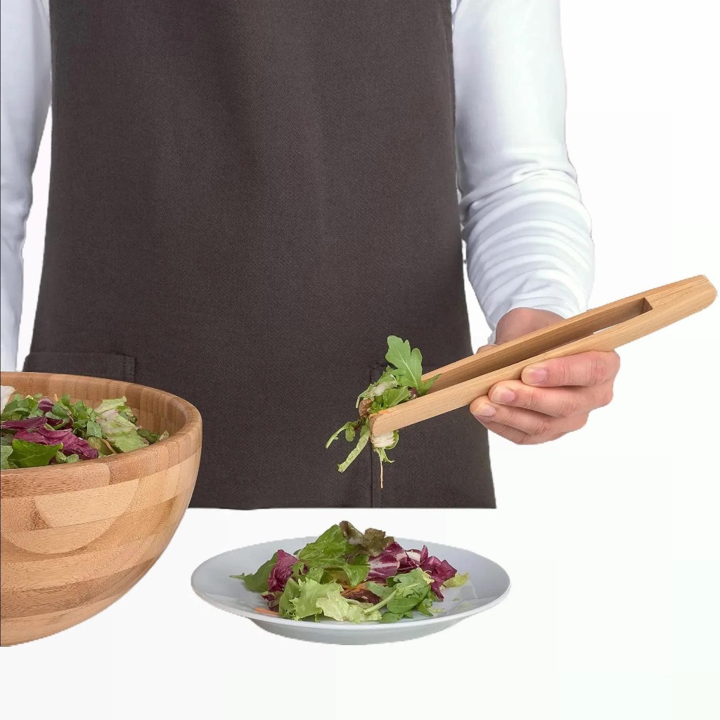 Jual 525 - Capitan Kayu Masak Premium Aesthetic - Penjepit Kue Capit ...