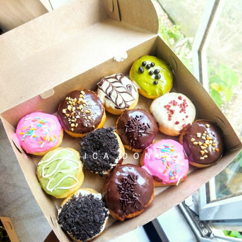 Jual MINI DONUTS DONAT 12 PCS | Shopee Indonesia