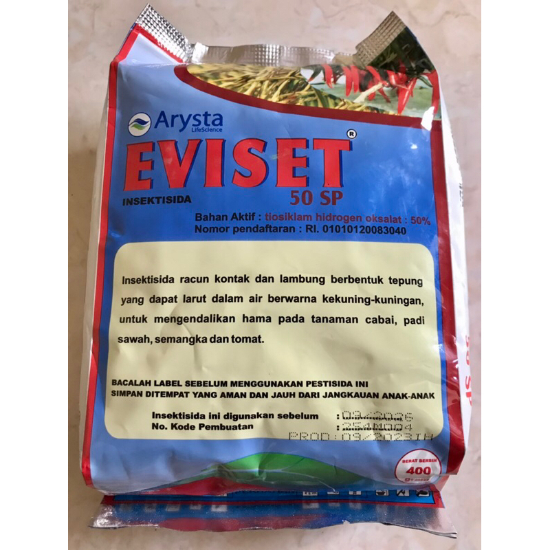 Jual Insektisida EVISET 50 SP | 400 gr | Shopee Indonesia