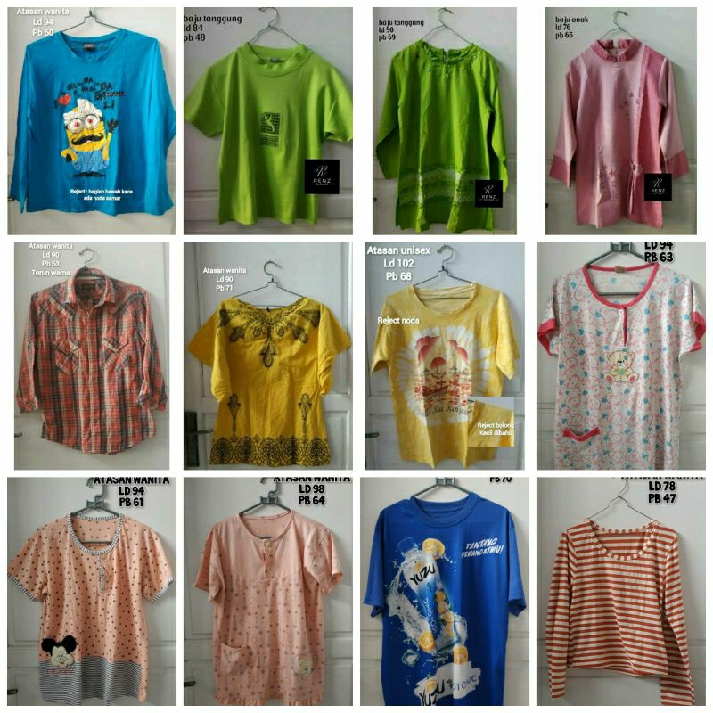 Jual Atasan wanita preloved / baju wanita bekas / atasan wanita bekas ...