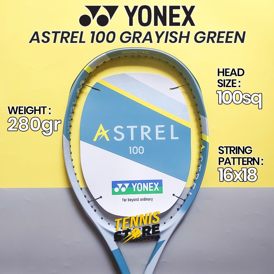 Jual Yonex ASTREL 100 Grayish Green ( Raket Tenis ) | Shopee Indonesia
