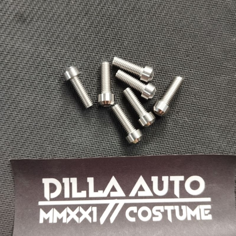 Jual BAUT TUTUP TANGKI NINJA R/RR/SS L STAINLESS COSTUME HANDMADE MODEL TITANIUM UNIVERSAL ...