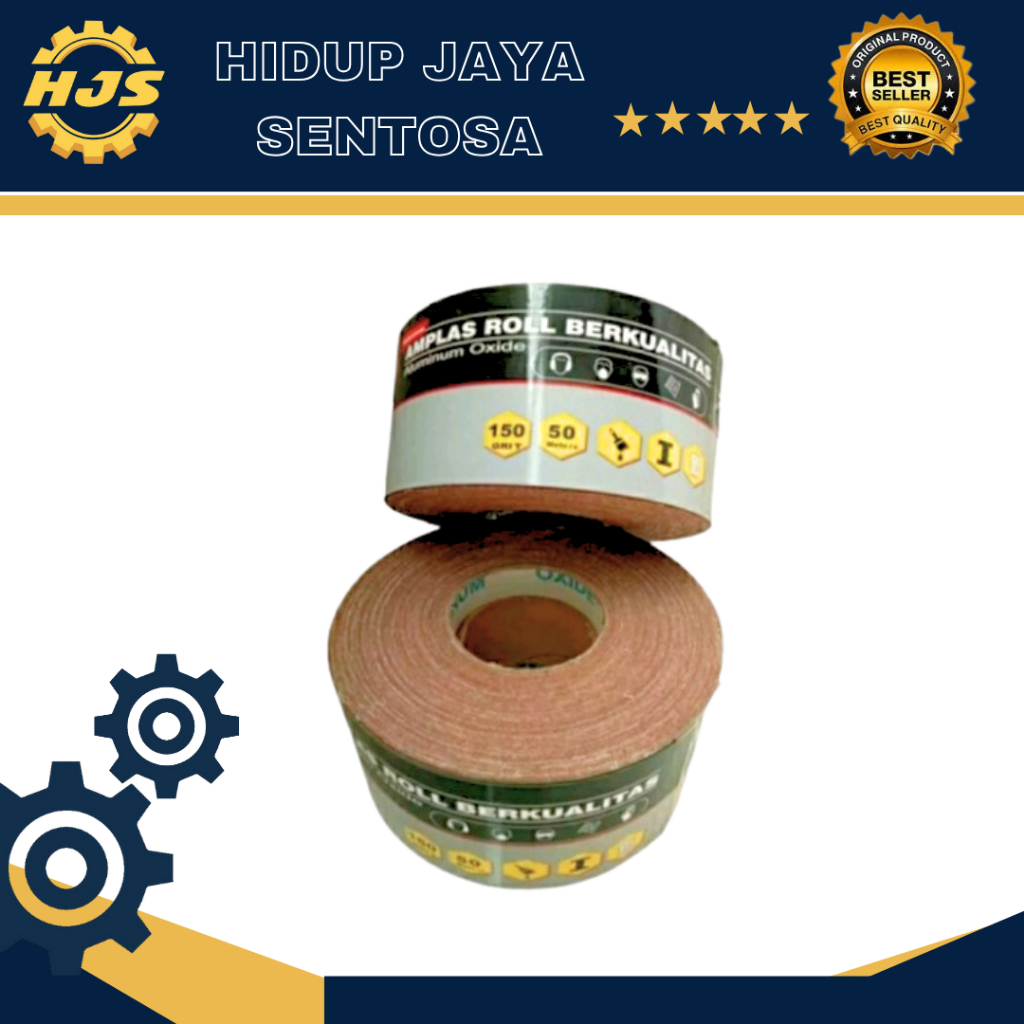 Jual PRIMERO- AMPLAS ROLL AMPLAS METERAN AMPLAS KAIN GRIT 80 - 50 METER ...