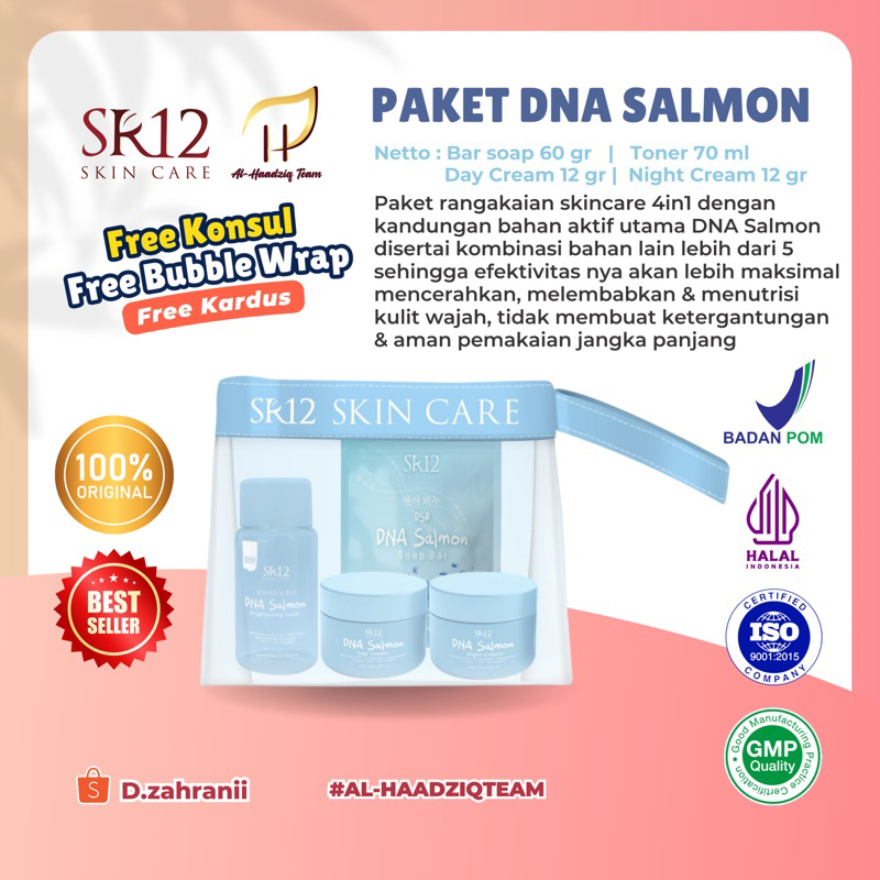 Jual SR12 100% ORI- PAKET DNA SALMON | Shopee Indonesia