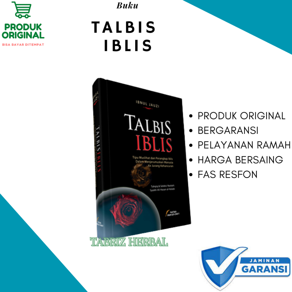 Jual Buku TALBIS IBLIS Ibnul Jauzi - Perangkap Iblis & Penjerumusan Iblis | Shopee Indonesia