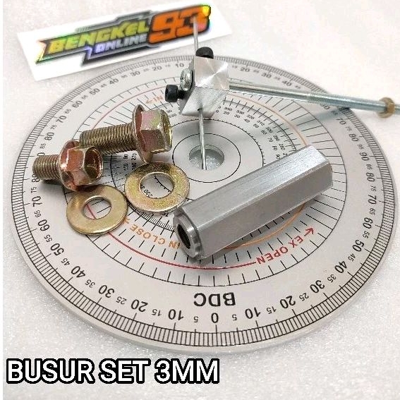 Jual BUSUR DERAJAT DIAL SET DIAL MOTOR FLY WHEEL DEGREE CAMSHAFT ...