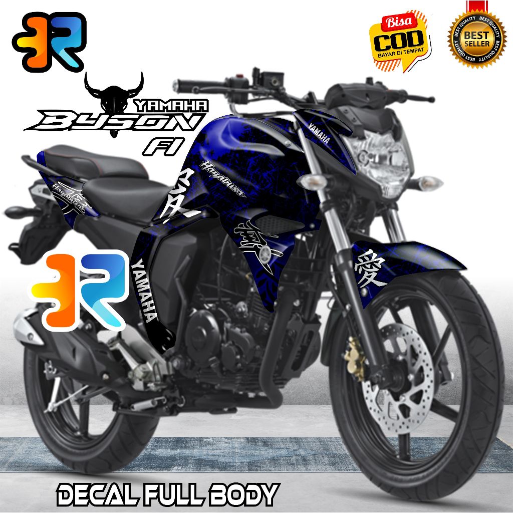 Jual Decal Byson Fi Stiker Full Body Variasi Desain Hayabusa | Shopee ...