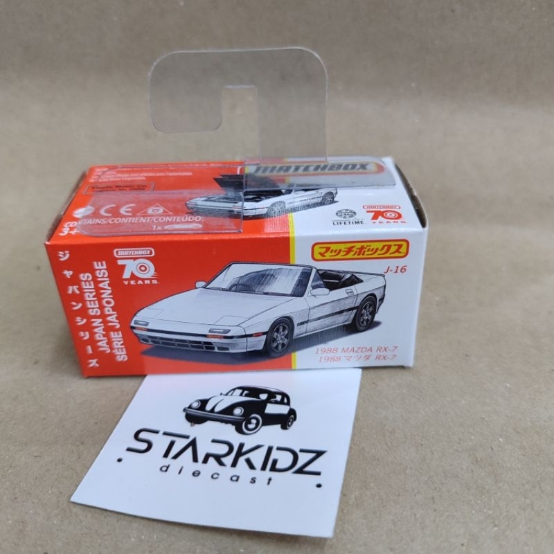 Jual Matchbox Japan Series J-16 1988 Mazda RX-7 - Mainan Mobil Balap ...