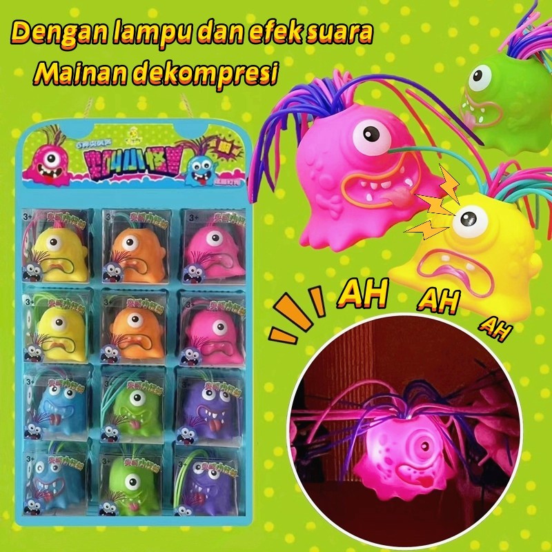 Jual 【berbagai Teriakan 】Mainan Lelah Monster Kecil Jeritan Menarik ...
