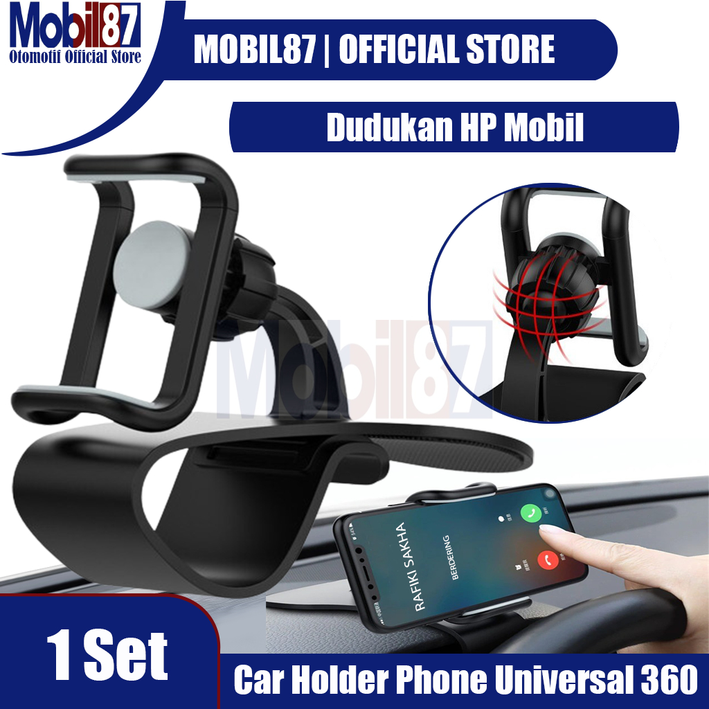 Jual YOACHEY Dudukan HP Mobil Dashboard Car Holder Phone Universal 360 ...