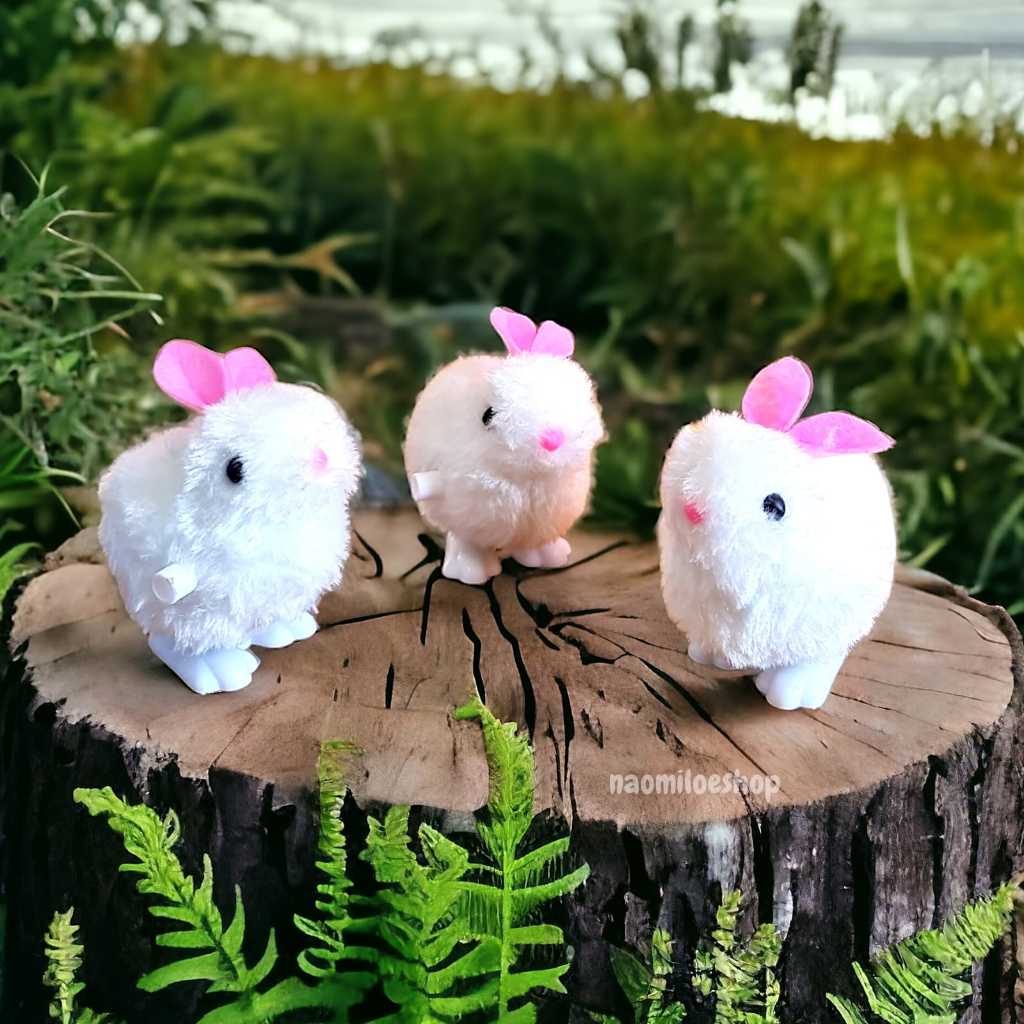 Jual Rabbit putar Mainan kelinci Loncat Putar Jalan Lucu mainan hewan ...