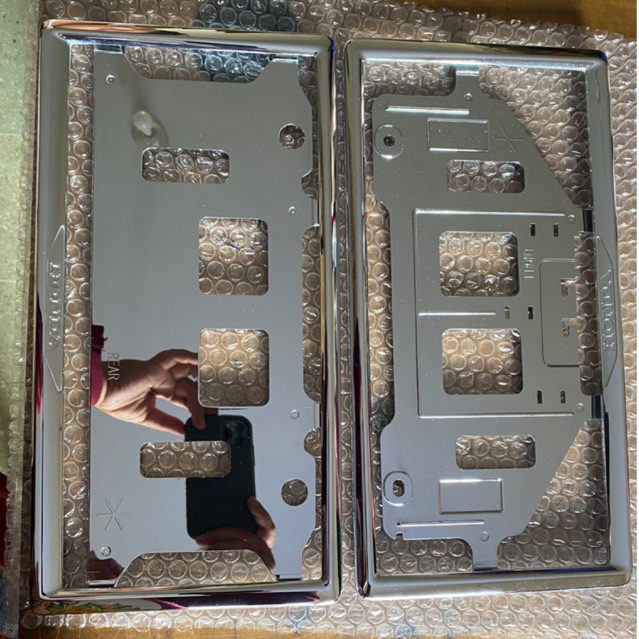 Jual Frame Plat Nomor JDM Honda Access New Model Set Depan Belakang ...