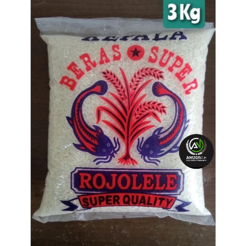 Jual Beras ROJOLELE 3kg | Shopee Indonesia