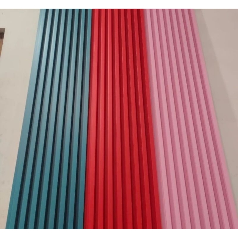 Jual wpc panel wallpanel dinding wood panel panjang 95cm lebar 16cm ...