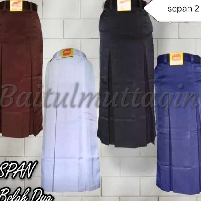 Jual Hemat 35 untuk Set Produk ROK sekolah span belah dua rok biru smp rok coklat pramuka rok ...