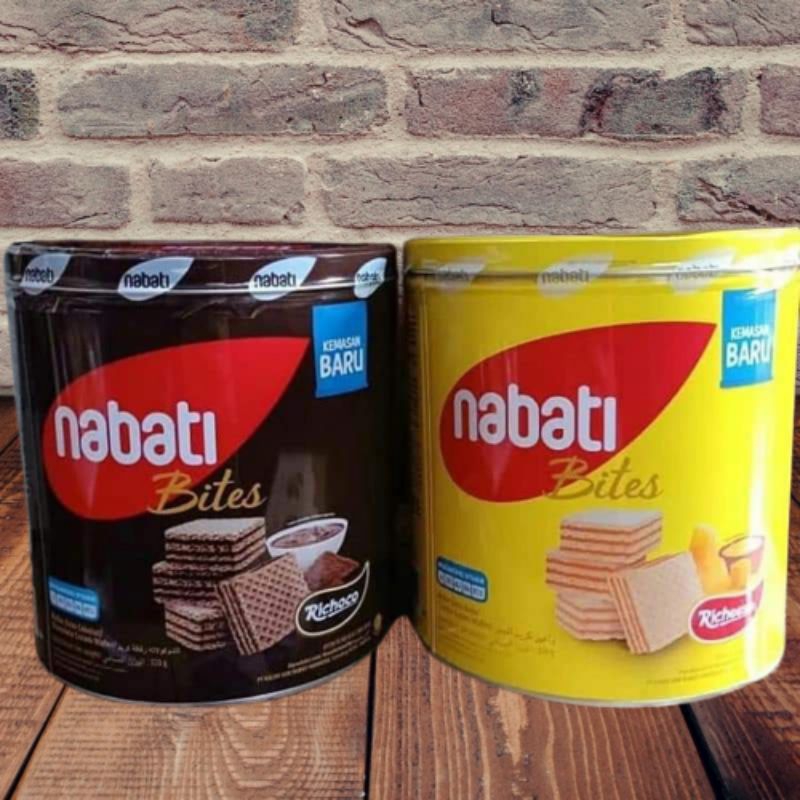 Jual Wafer Nabati Bites Kaleng, wafer lebaran, nabati kaleng | Shopee ...