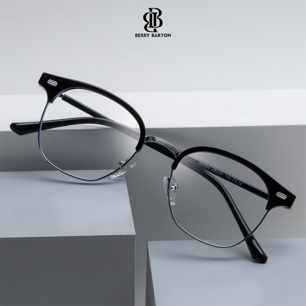 Jual Berry Barton - Kacamata Oval Anti Radiasi Blueray Photocromic Lensa Minus M 2694 | Shopee ...