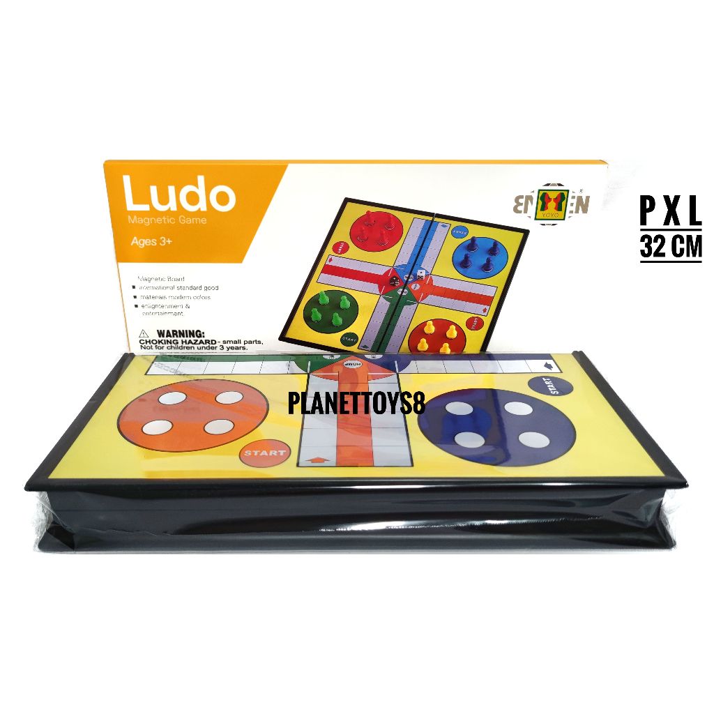 Jual Mainan Ludo Halma Ular Tangga Catur Magnetic Board Game Besar ...
