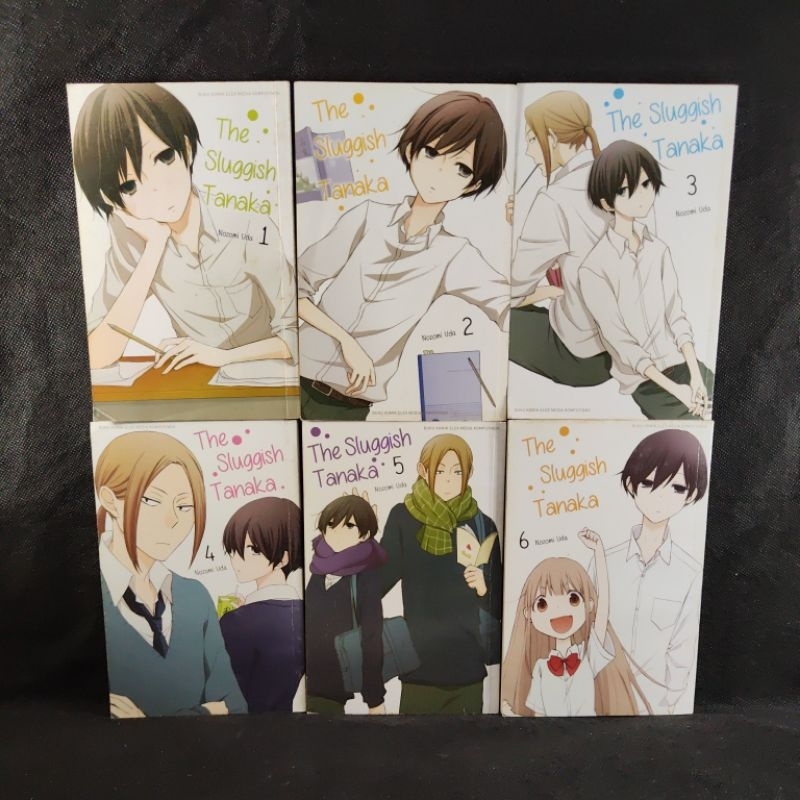 Jual Buku / Komik The Sluggish Tanaka, Vol 1,2,3,4,5,6, Nozomi Uda, Elex Media Komputindo ...