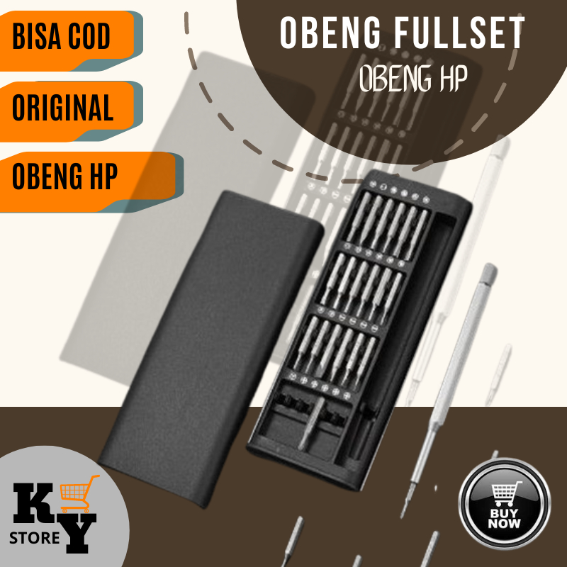 Jual Obeng HP Fullset Multifungsi Obeng Full Set Service HP Laptop ...