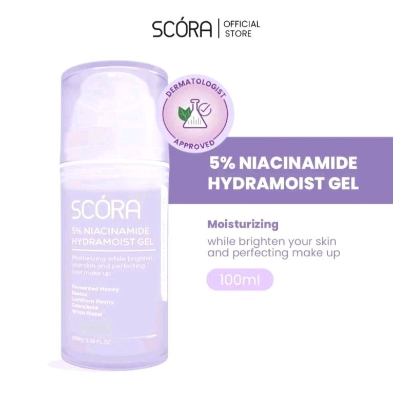 Jual SCORA 5% Niacinamide Hydramoist Gel 100 ml 100ml | Shopee Indonesia