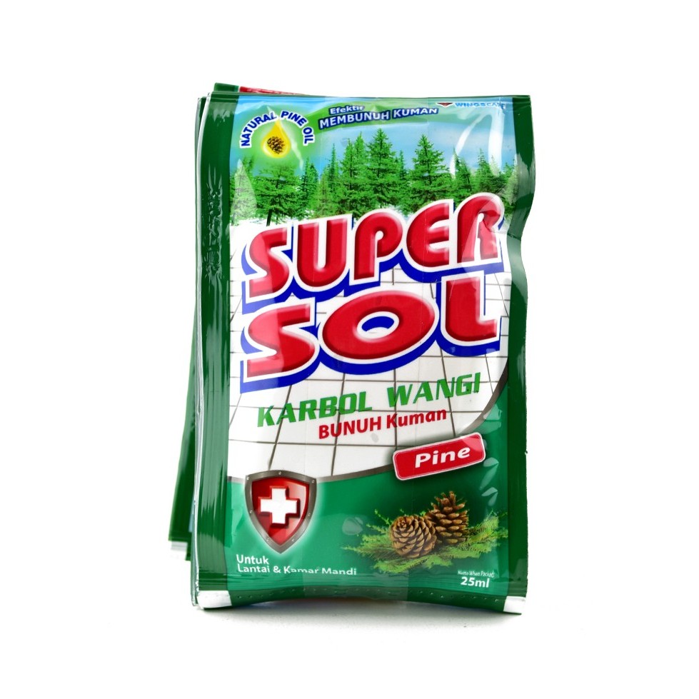 Jual Supersol Pine Sachet 1000 ( renceng isi 6 pcs ) | Shopee Indonesia