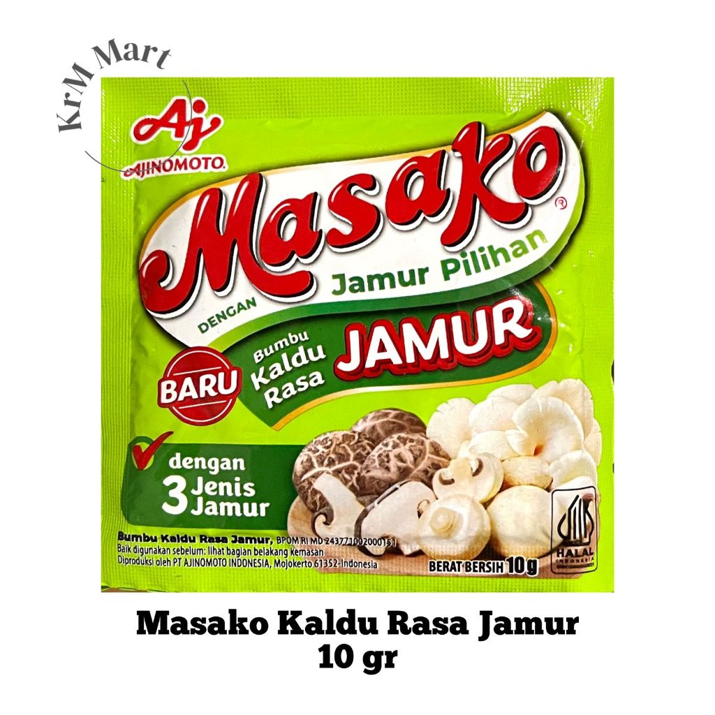 Jual Masako bumbu kaldu rasa Jamur 1 pcs penyedap masakan ajinomoto ...