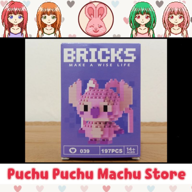 Jual Mainan BRICKS Building Block ANGEL Make A Wise Life Balok 3D ...