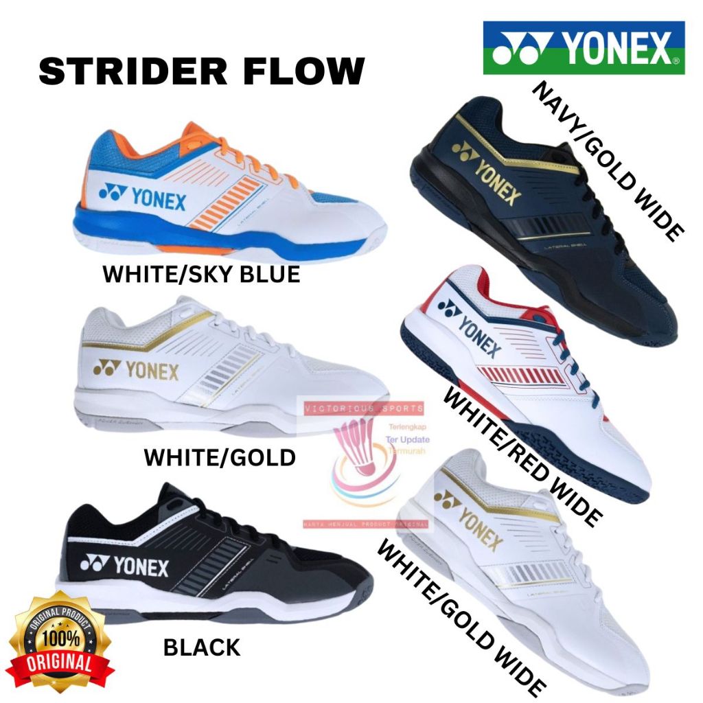Jual SEPATU YONEX BADMINTON BULUTANGKIS POWER CUSHION STRIDER FLOW ...