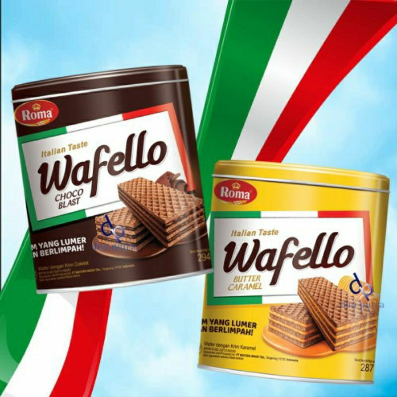 Jual wafello kaleng 234 gram | Shopee Indonesia