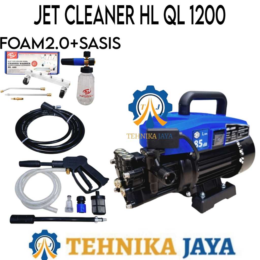 Jual Steam Jet Cleaner H&L QL 1200 Mesin Cuci Mobil Motor AC HL QL1200 ...