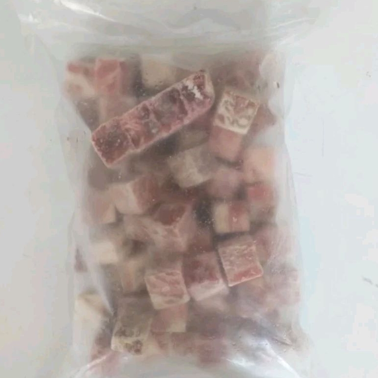 Jual Beef Saikoro Meltique Cube / Daging Sapi Potongan kotak-kotak 500 ...