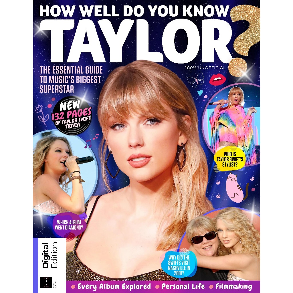 Jual Majalah Digital How Well Do You Know Taylor Swift Ed1 2024 Bahasa ...