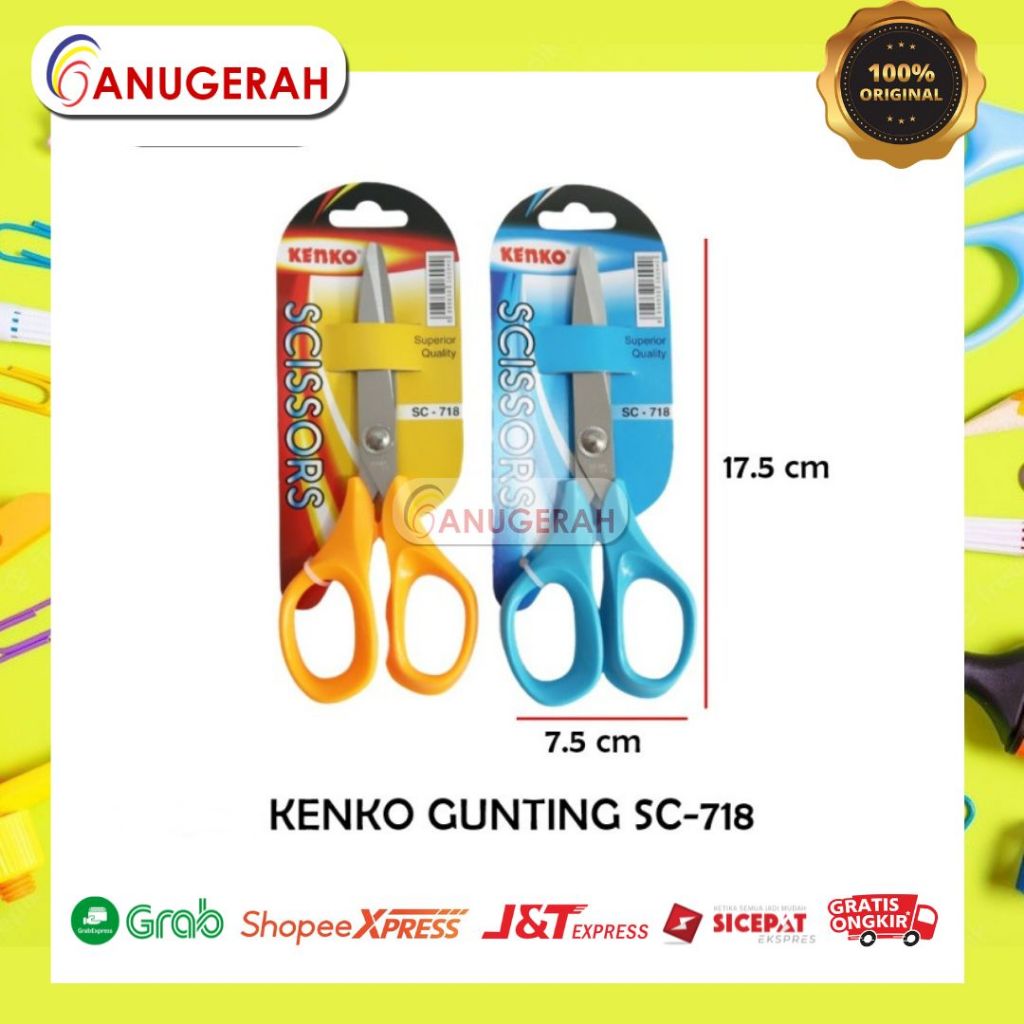 Jual KENKO SC-718 GUNTING (PCS) | Shopee Indonesia