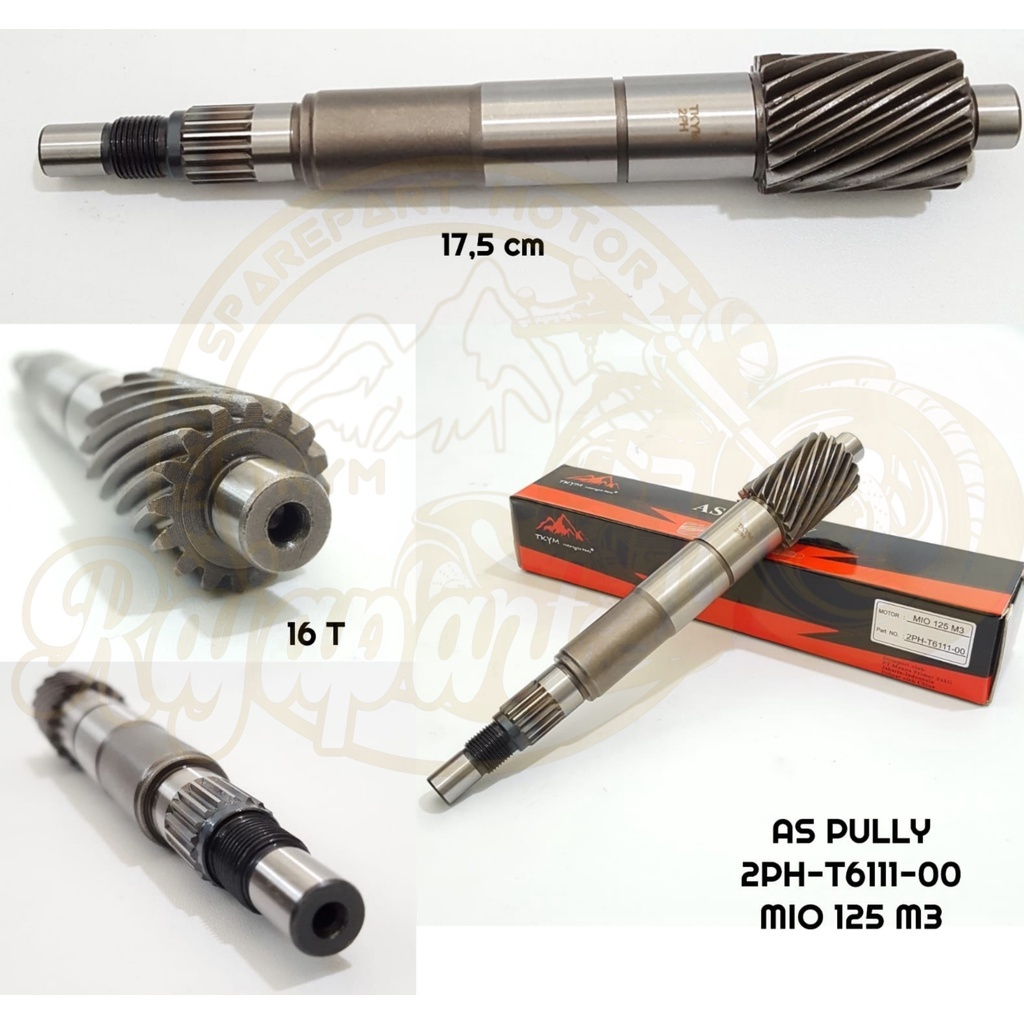 Jual AS PULLY PULI MIO 125 M3 FINO 125 SOUL GT 125 MIO GEAR X-RIDE MIO ...