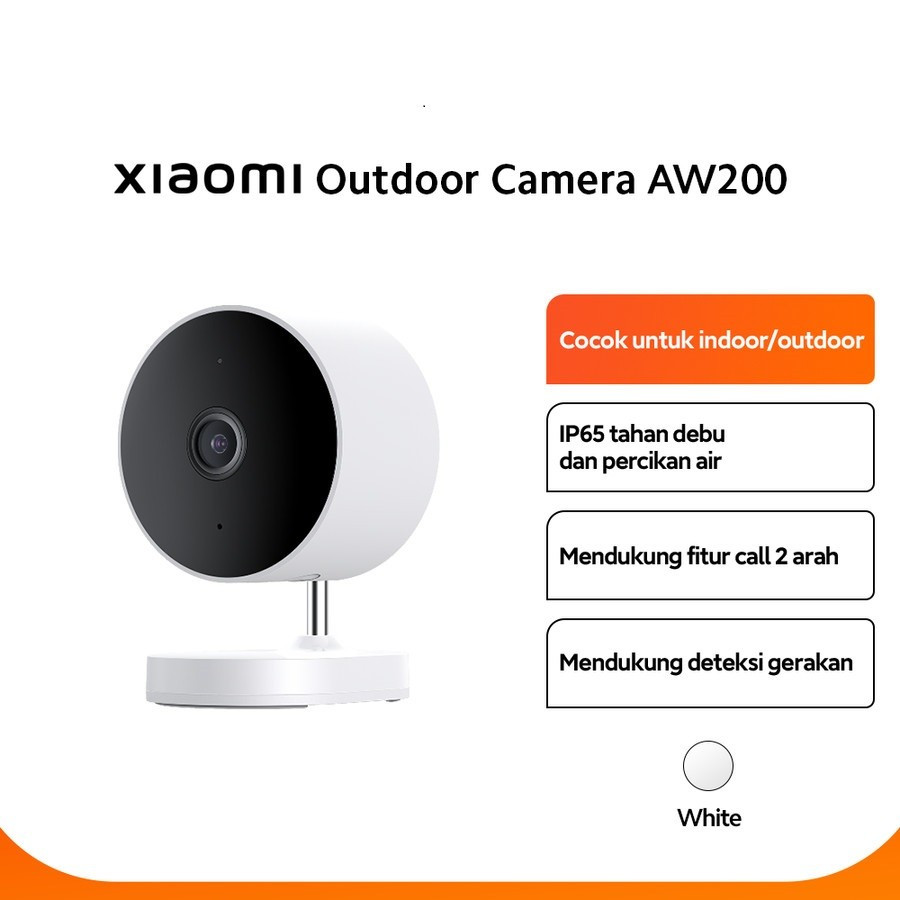 Jual Xiaomi Outdoor Camera CCTV AW200 1080p IP65 Tahan Debu dan Air ...