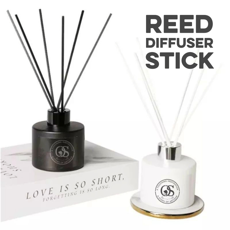 Jual Reed Diffuser Stick Fiber Harga Per Pcs Hitam Putih Stik XX153 ...