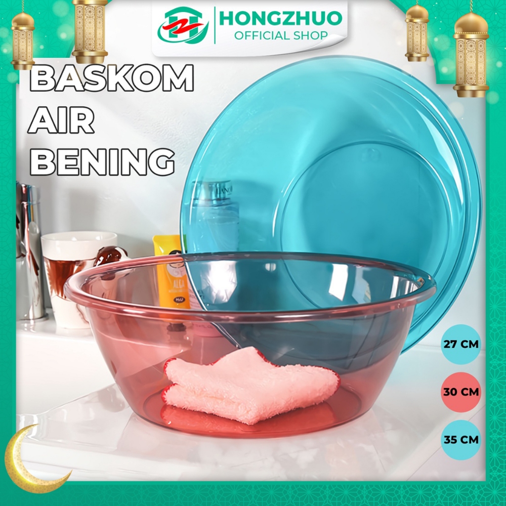 Jual Hongzhuo X Red House Baskom Transparan Plastik Serbaguna Tempat ...