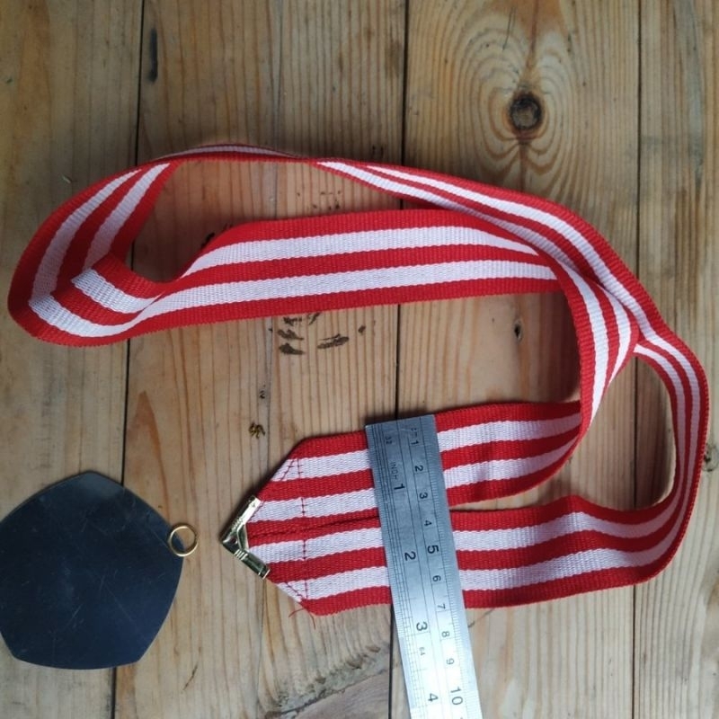 Jual SATU SET BAHAN MEDALI PLAT STAINLESS TALI DAN RING SIAP PAKAI DAN ...