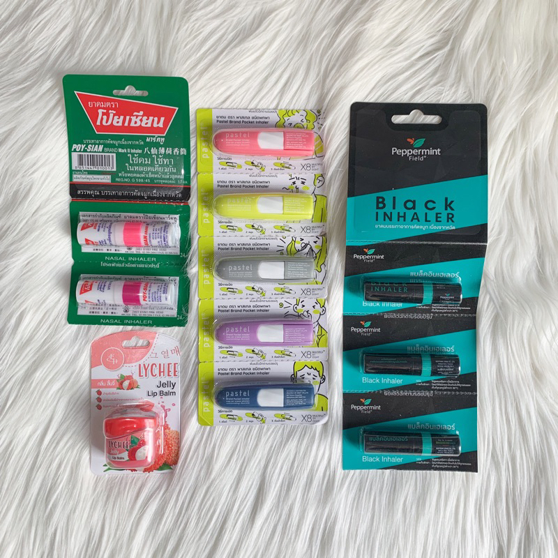 Jual [SALE JASTIP Thailand] Inhaler : Black Inhaler Peppermint, Pastel ...