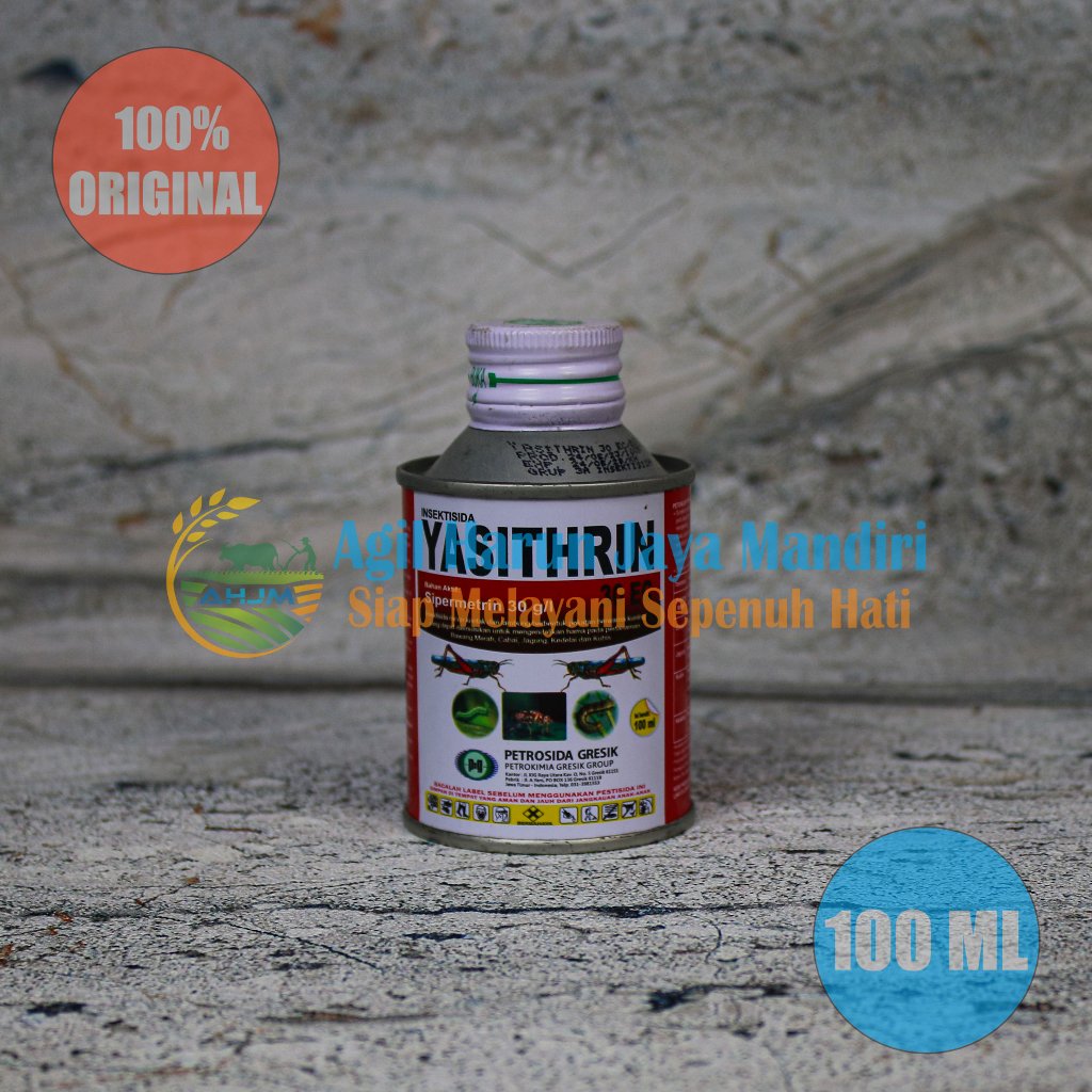 Jual Insektisida Racun Kontak YASITHRIN 30 EC 100ML Insektisida Racun ...