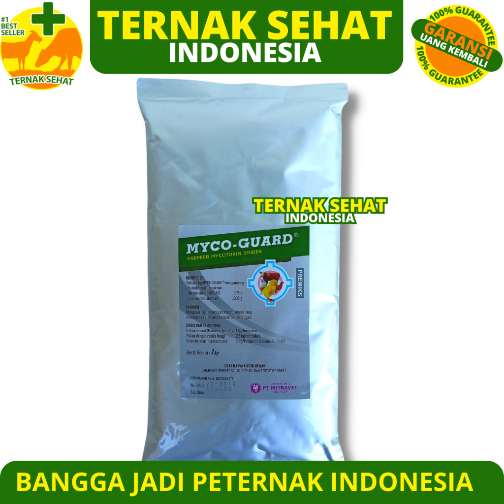 Jual MYCO-GUARD 1 KG MITRAVET - Mycoguard Anti Toxin Binder Freetox ...