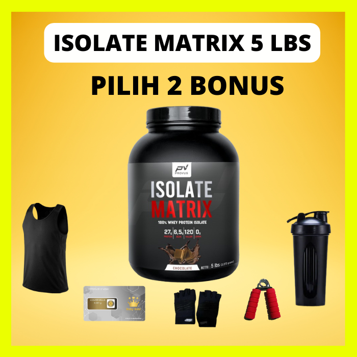 Jual Provus Isolate Matrix 5 lbs Susu Whey Protein Isolate DARENSGOWN ...