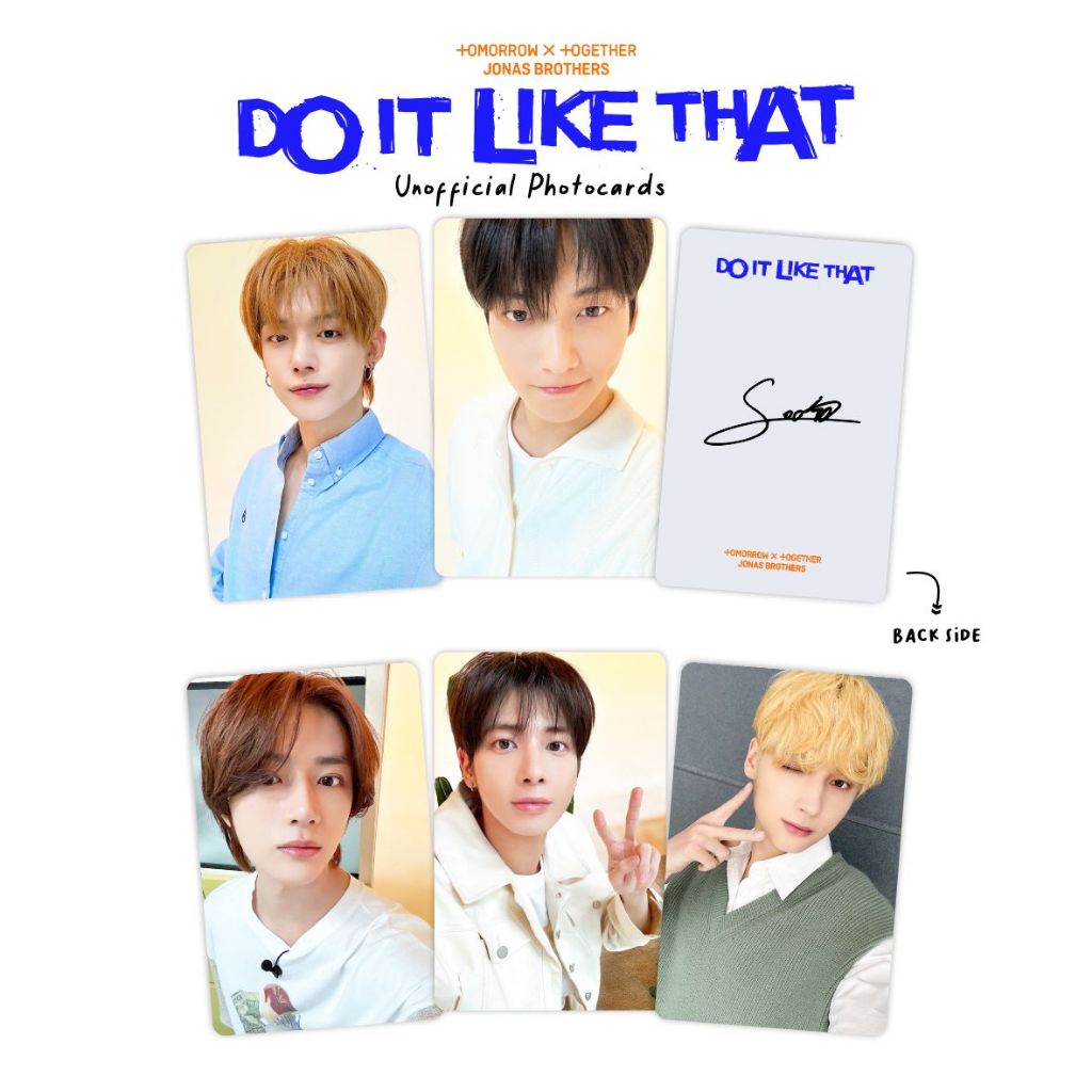 Jual Photocard TXT Do it Like That All Member 2 Sisi | Shopee Indonesia
